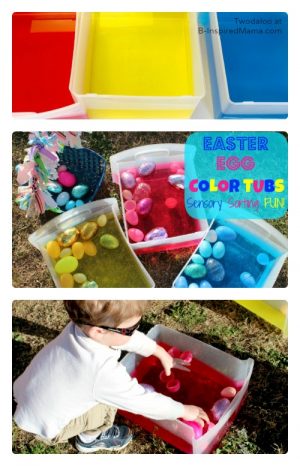 Easter Egg Color Sorting • B-Inspired Mama