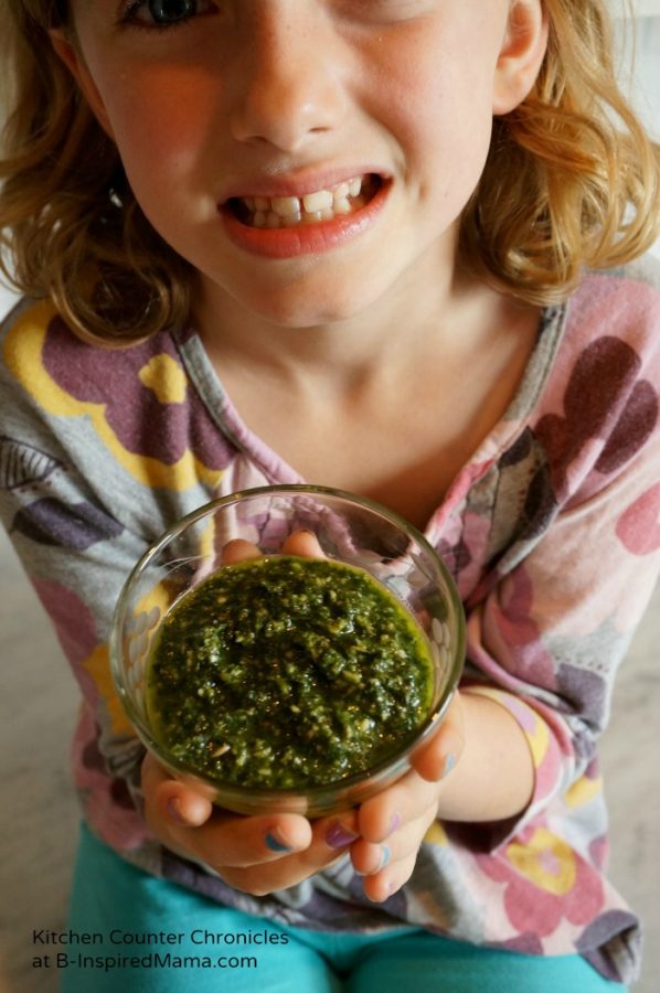 A Yummy Basil Pesto Kids Recipe [Contributed by Kitchen Counter ...