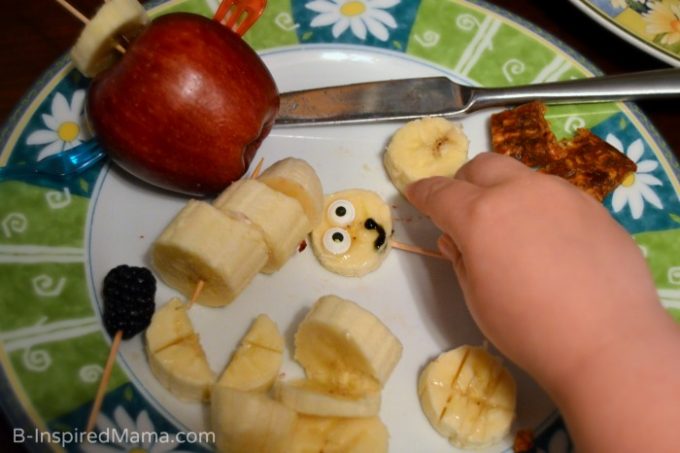 Kids in the Kitchen - Fruit Sculpture Fun • B-Inspired Mama