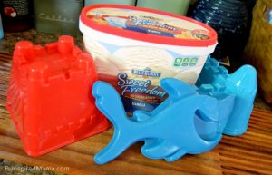 Summer Ice Cream Sundae "Sand" Castle • B-Inspired Mama