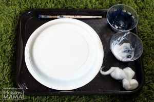 A Fun Billy Goats Gruff Paper Plate Mask Craft