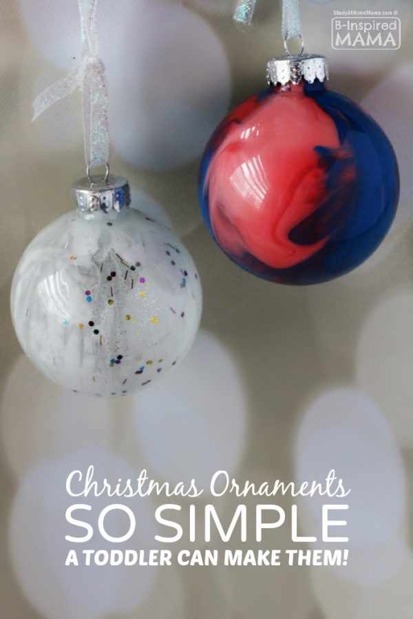 75+ Easy Preschool Ornament Ideas and Cute Ornament Crafts