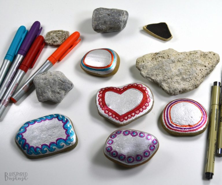 DIY Painted Stones to Preserve our Sherkston Shores Family Vacation