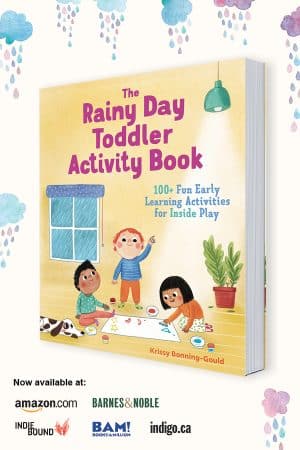 The Rainy Day Toddler Activity Book - to the Rescue!